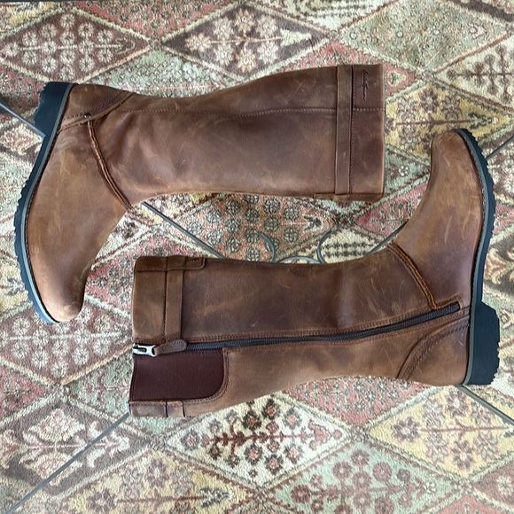 Eddie Bauer | Shoes | Nwot Size 85 Eddie Bauer Leather Trace Boot ...